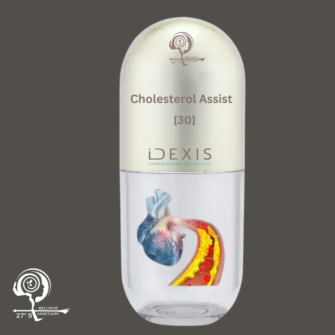 Cholesterol Assist [Idexis] Capsules x 30 – 27°S Wellness Sanctuary